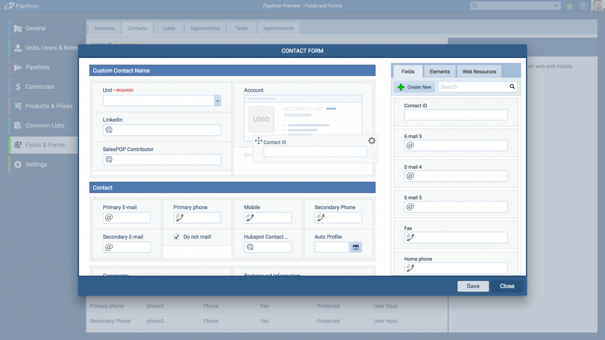 Customizable CRM Templates for Financial Services - Pipeliner CRM