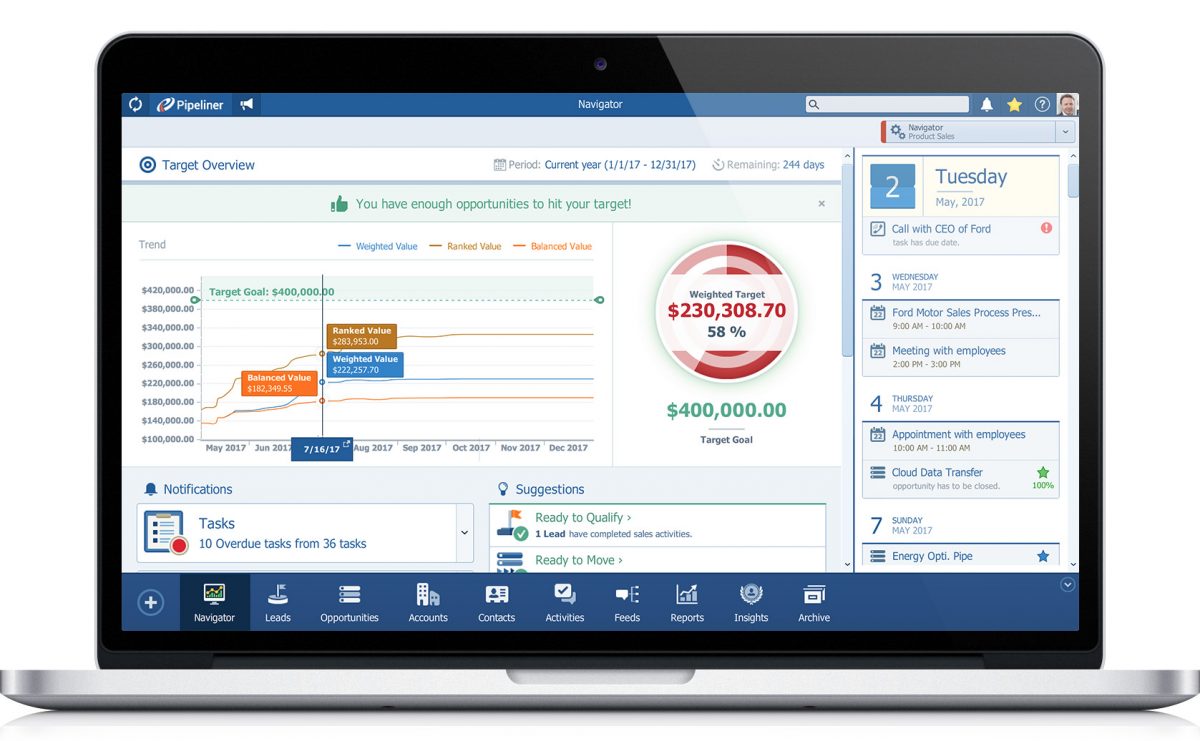 CRM for Sales Professionals - Pipeliner CRM