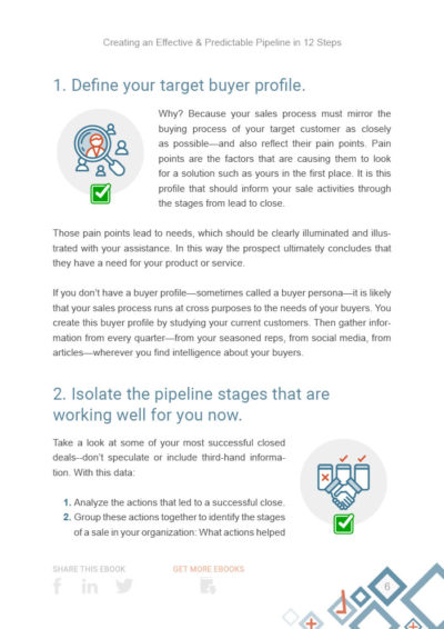 12 Steps to Effective, Predictable Sales Pipeline - Pipeliner CRM