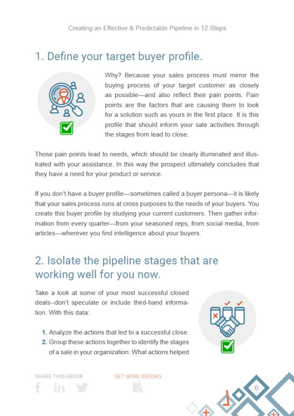 12 Steps to Effective, Predictable Sales Pipeline - Pipeliner CRM