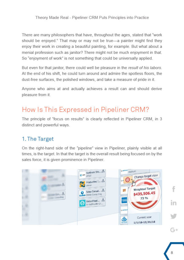 Theory Made Real and Put into Practice - Pipeliner CRM Theory Made Real and Put into Practice - Pipeliner CRM